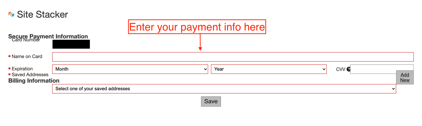 How To Update Payment Method - Global Fellowship